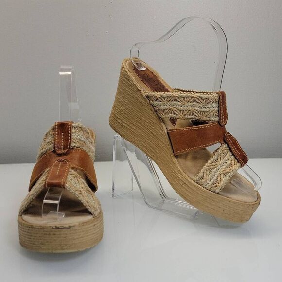 Sbicca | Shoes | Sbicca Sandalssz 8 Western Cowgirl Hippie Brown Tan ...